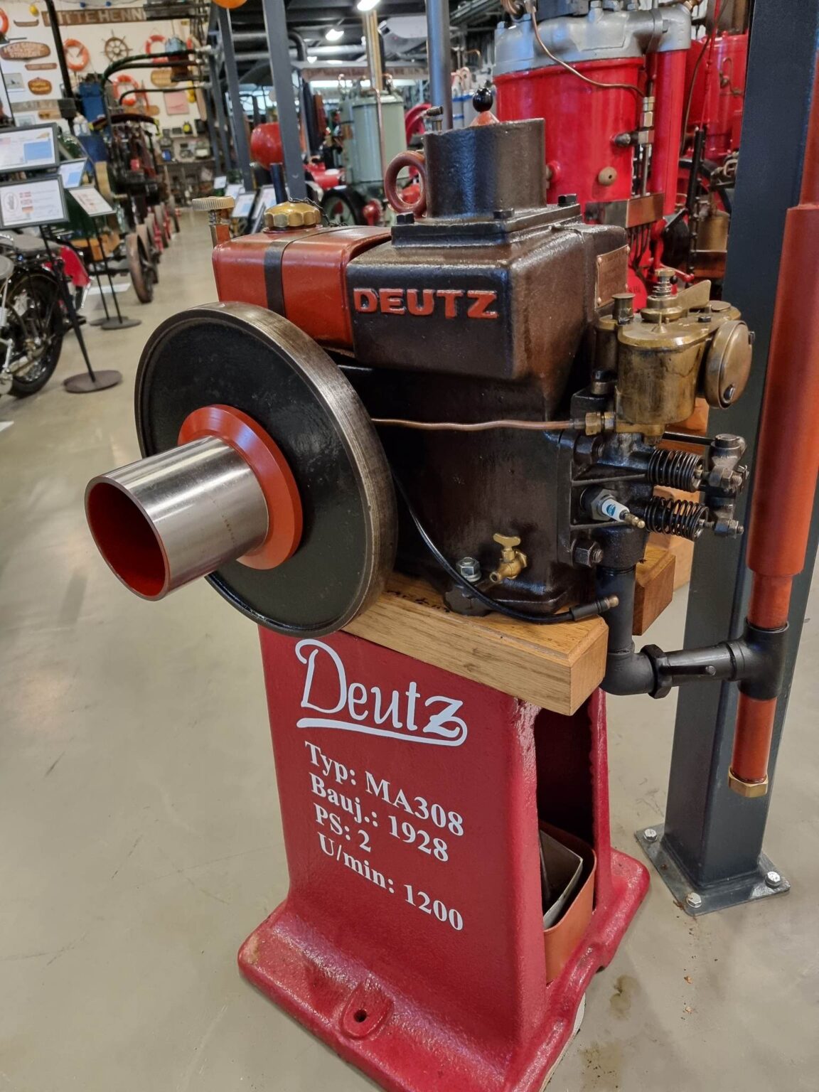 Deutz - MA 308 - Günter Werner - Maskinrummet Skagen