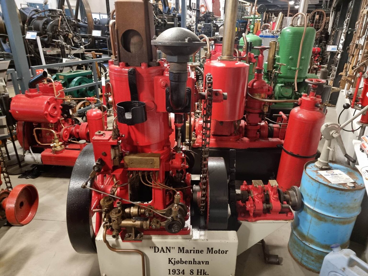 DAN Motor - AMI - Maskinrummet Skagen